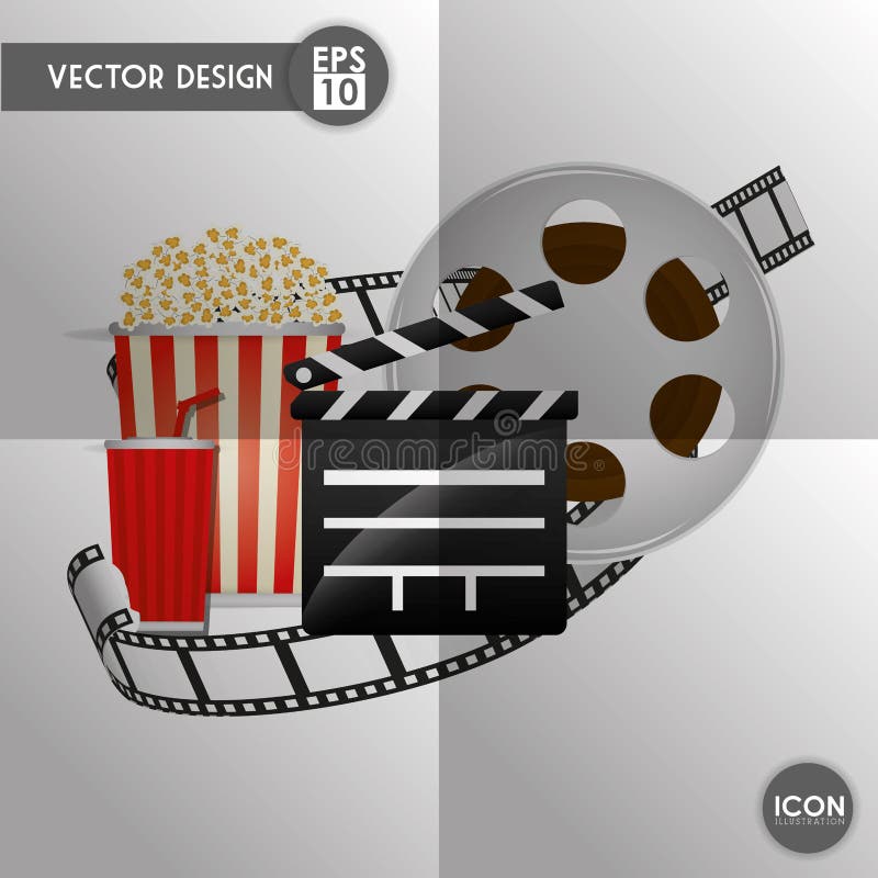 Movie icon design stock vector. Illustration of retro - 67004877