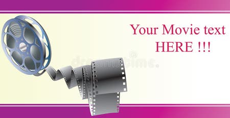 Movie items stock vector. Illustration of filmstrip, industry - 5220778