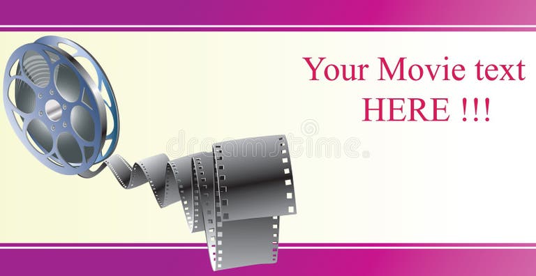 Movie items stock vector. Illustration of filmstrip, industry - 5220778