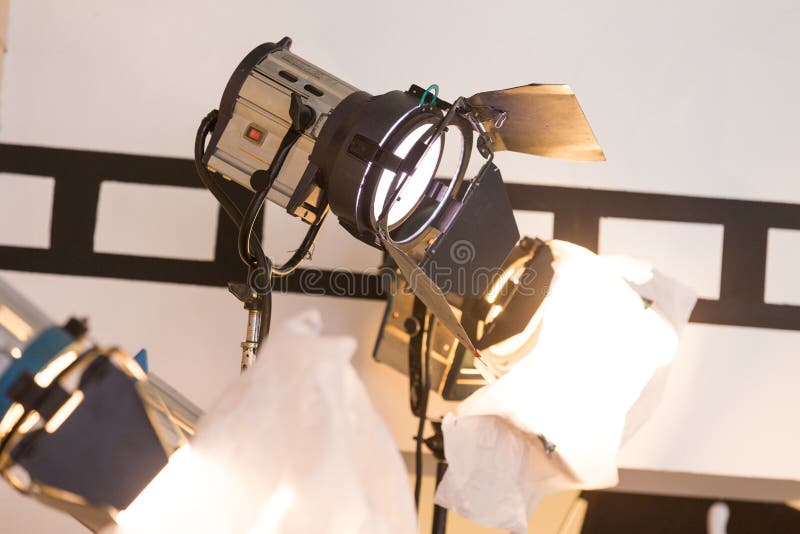 Movie light stock photo. Image of lighting, film, doors - 43389144
