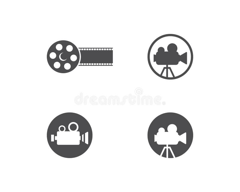 Movie logo vector stock vector. Illustration of symbol - 139035105