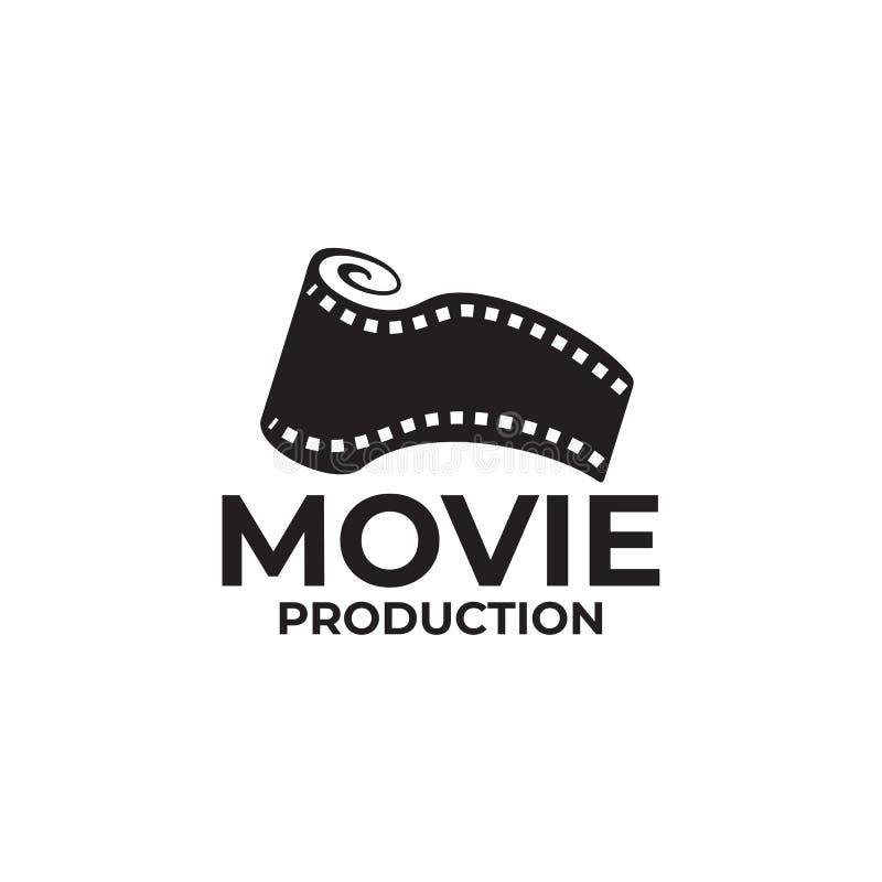Movie Maker Production Studio Logo Design Stock Vector - Illustration ...