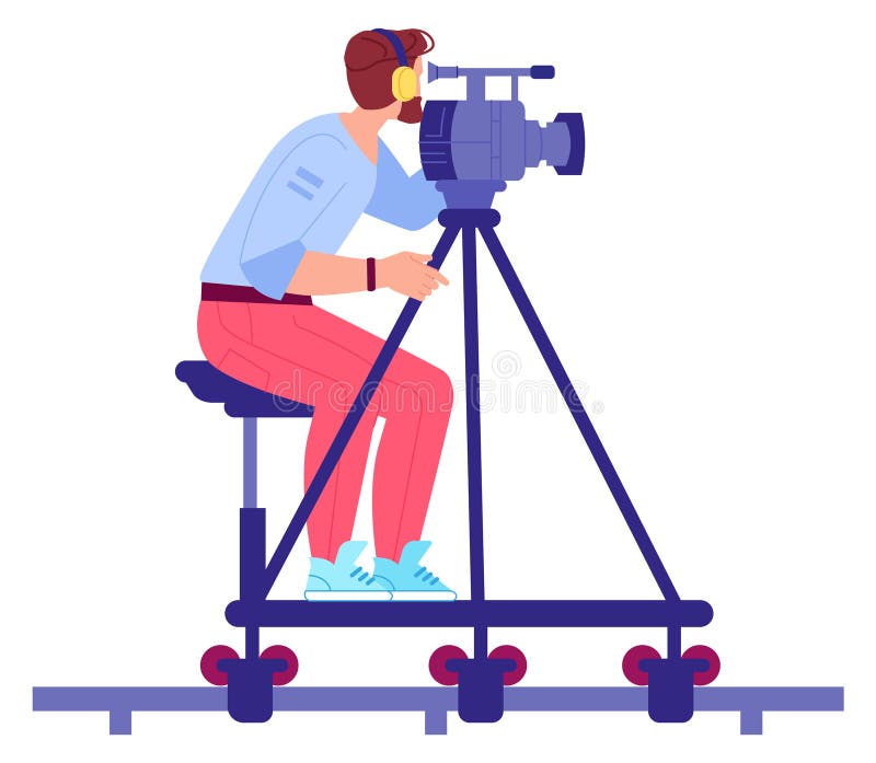Cameraman Shoot Stock Illustrations – 1,462 Cameraman Shoot Stock ...