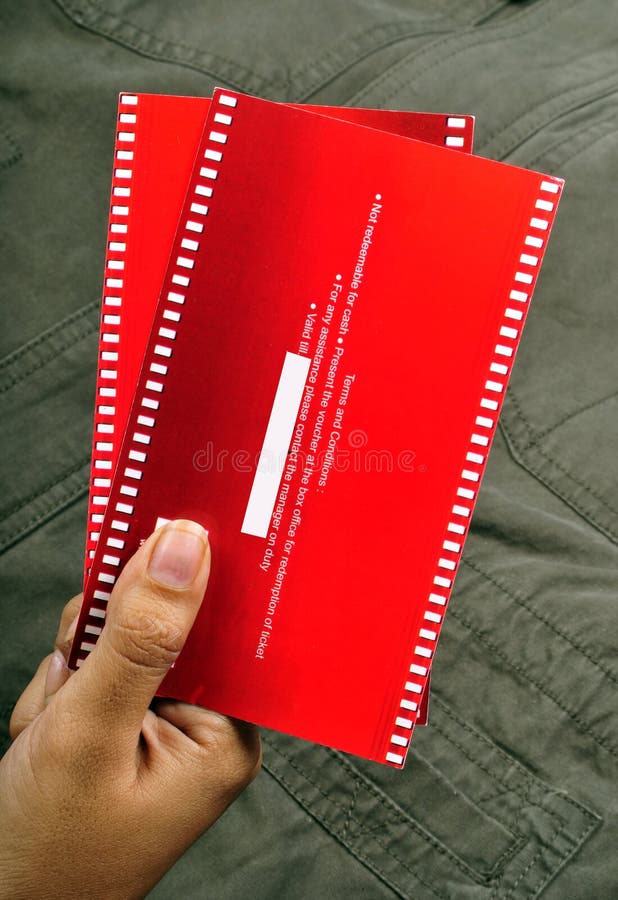 Movie passes stock image. Image of movie, terms, gift - 12065507