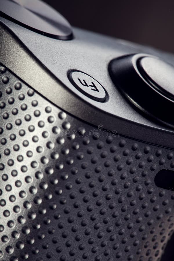 Movie Play Fn Button On Body Of Modern Audio-video Devices Stock Photo ...