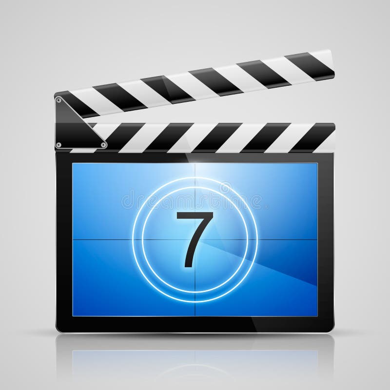 Movie player icon stock vector. Illustration of media - 30611792