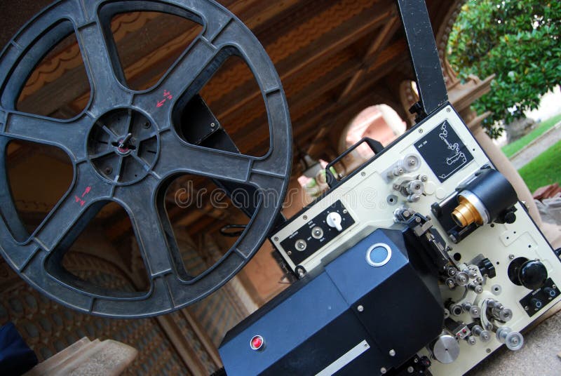 Movie projector stock image. Image of open, showing, projector - 5866903