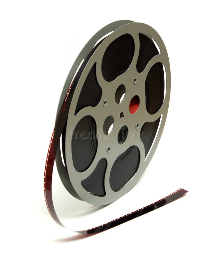 Movie film Reel & Can stock photo. Image of film, shoot - 3561404