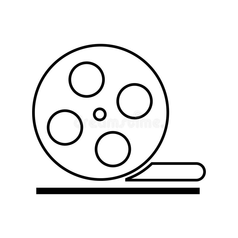 Movie shooting icon design stock vector. Illustration of broadcast ...