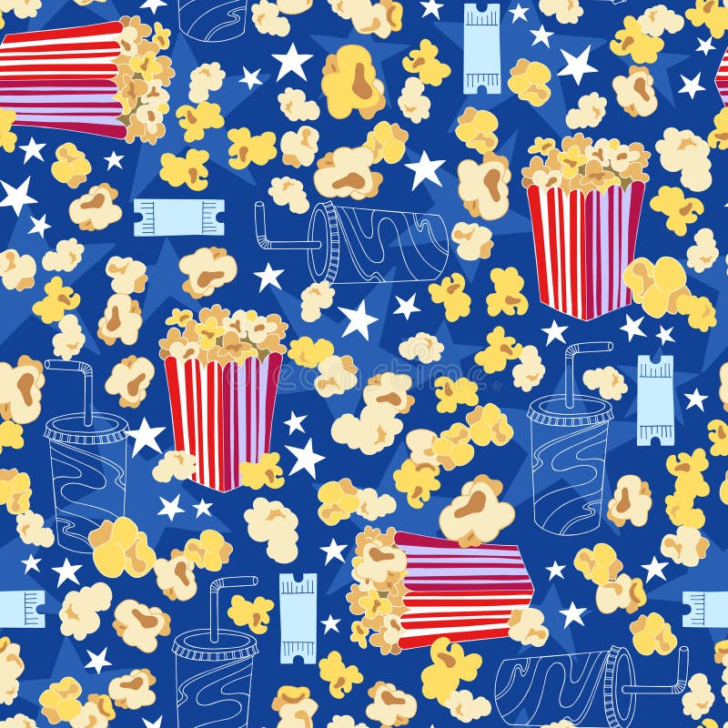 Popcorn Stock Illustrations – 52,869 Popcorn Stock Illustrations ...