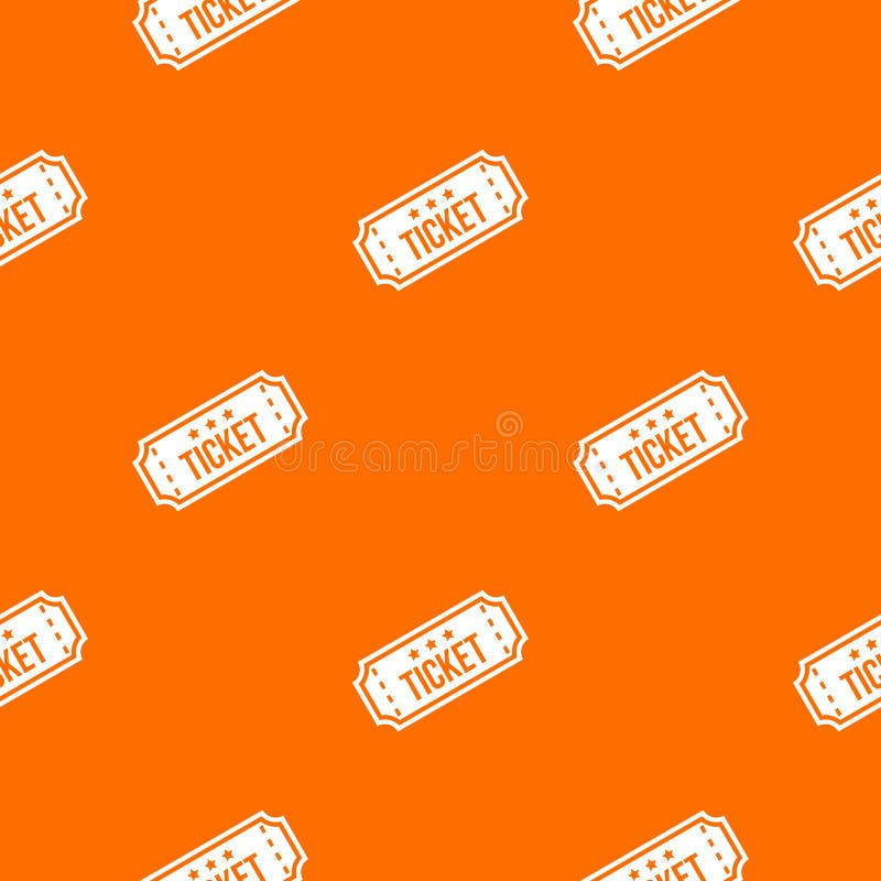 Movie Ticket Pattern Seamless Stock Vector - Illustration of entrance ...