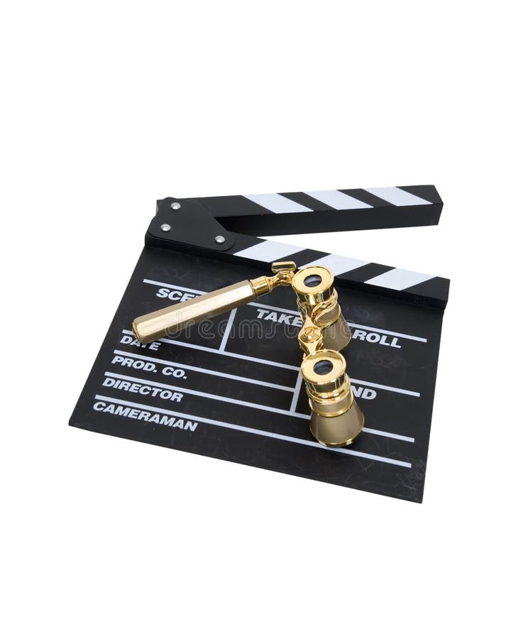 Movie marker board stock image. Image of finger, hand - 6777075