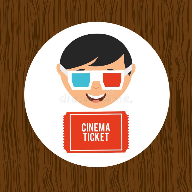 Movie viewer design stock illustration. Illustration of technology ...