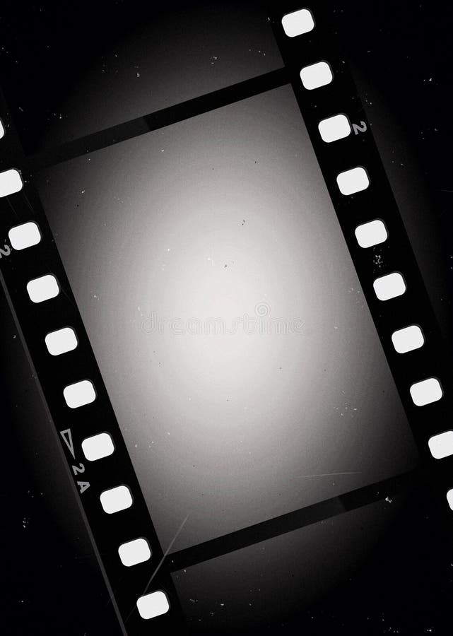 Movies Film Blue Light Background Stock Illustration - Illustration of ...