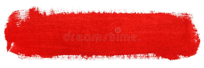 Movimiento Rojo De La Brocha Del Aguazo Foto de archivo - Ilustración ...