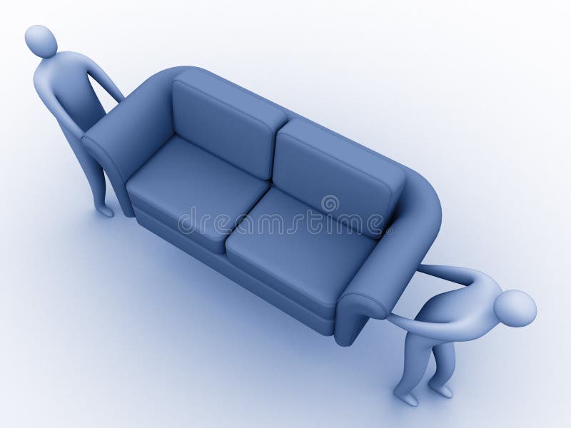 Moving stock illustration. Illustration of move, transport - 100897