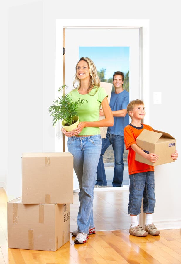 Moving stock photo. Image of door, happy, entry, interior - 10890094