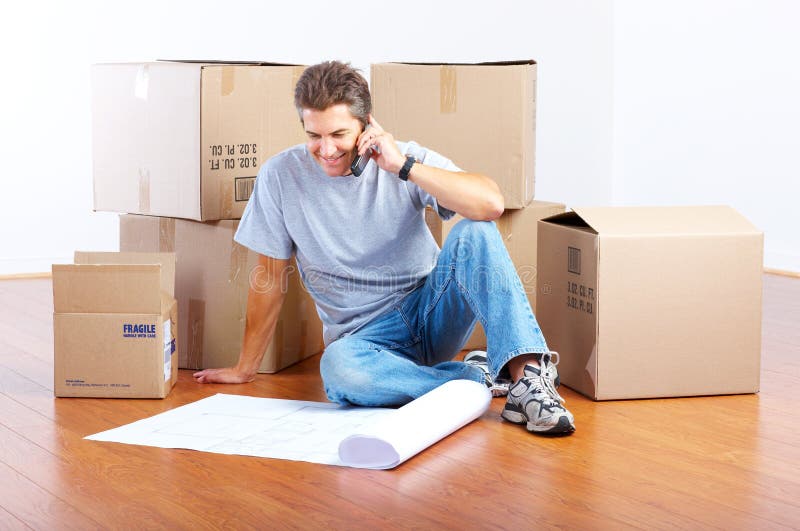 Moving stock image. Image of plan, life, interior, construction - 11089315