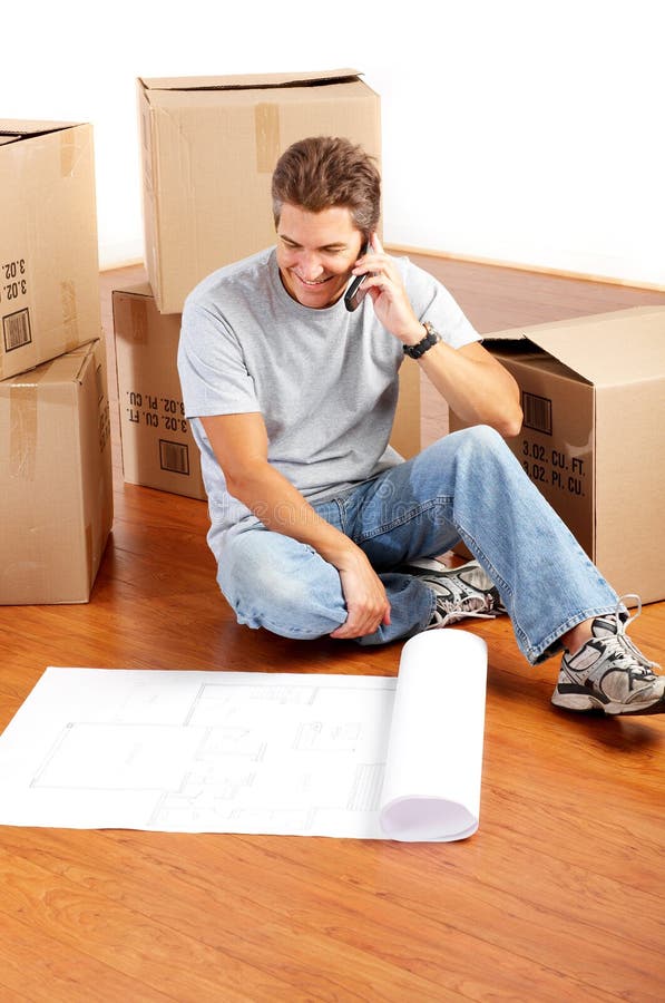 Moving stock image. Image of empty, phone, draft, estate - 11297997