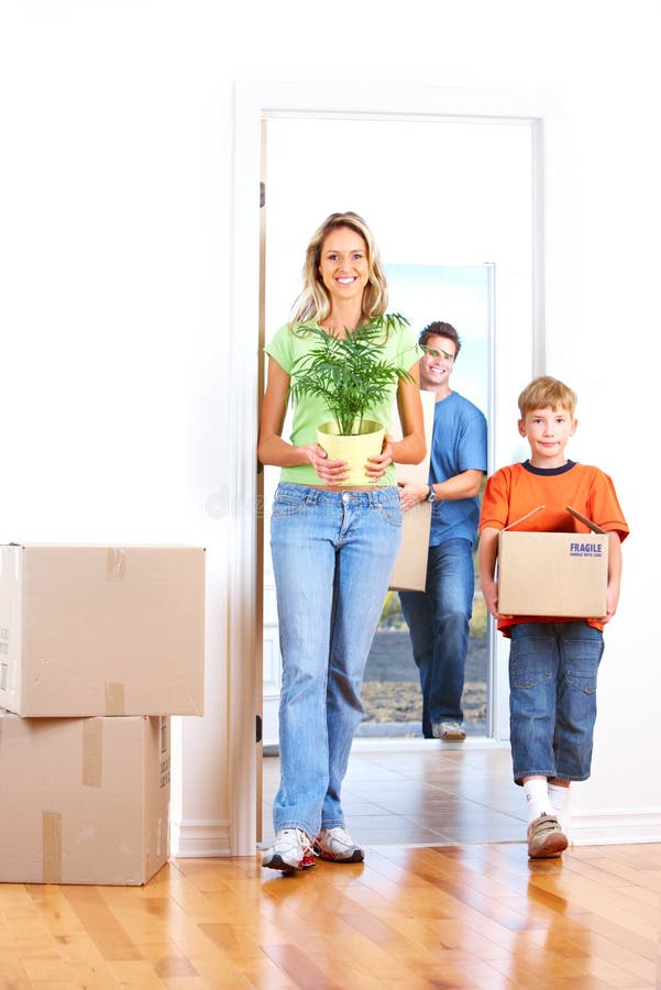 Moving stock photo. Image of door, happy, entry, interior - 10890094