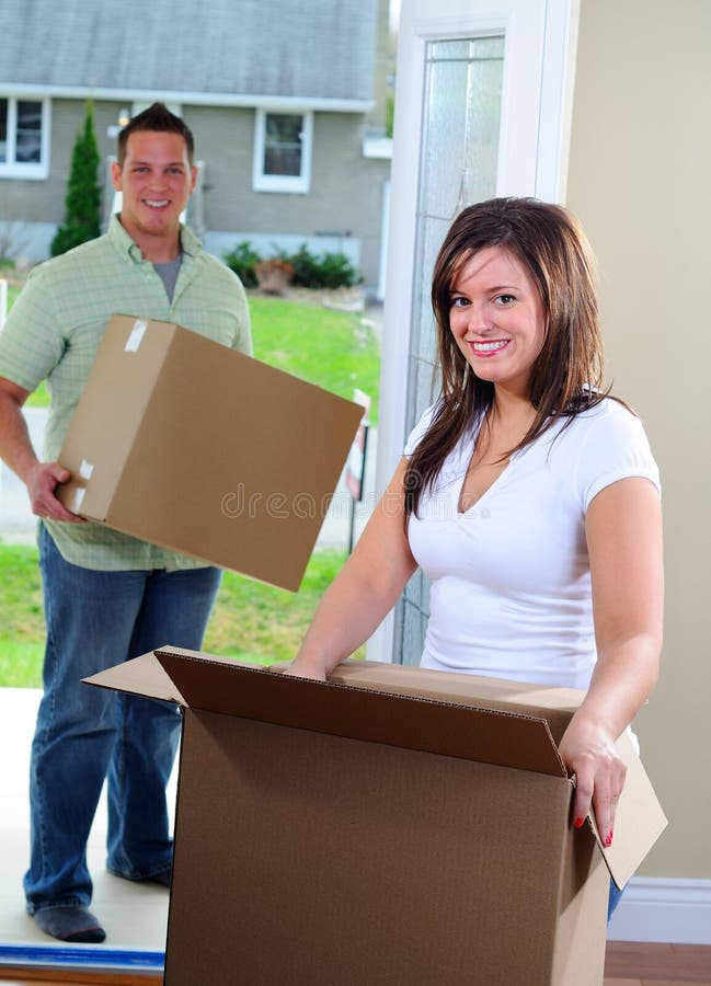 Family moving stock photo. Image of deliveryman, males - 23244418