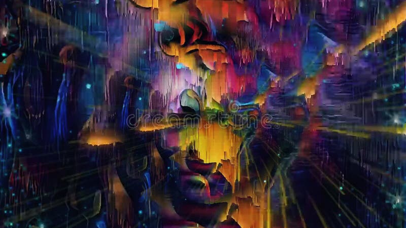 Moving Abstract Modern Gradient Background. Futuristic Motion Gradient ...