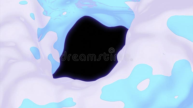 Moving 3d Ripples on Surface of Liquid in Dark. Design. Circular Waves ...