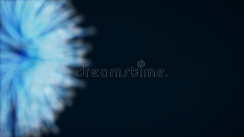 Moving Abstract Neon Lines in Space, Blur Background. Energy Lines ...