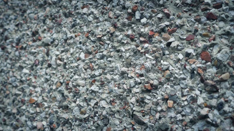 Moving Along a Rough Stone Wall of House Stock Video - Video of texture ...