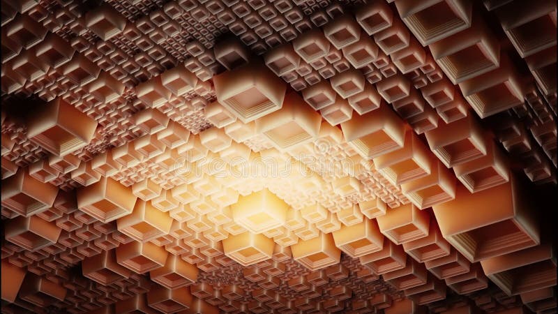 Moving Background with Convex 3d Squares. Design. Moving Platform with ...