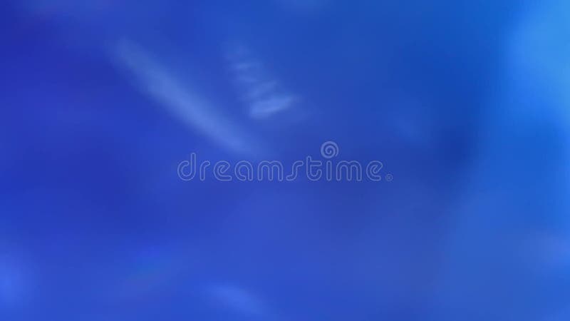 Moving Blue Glitter Lights, Defocused Light Reflections Loopable Bokeh ...