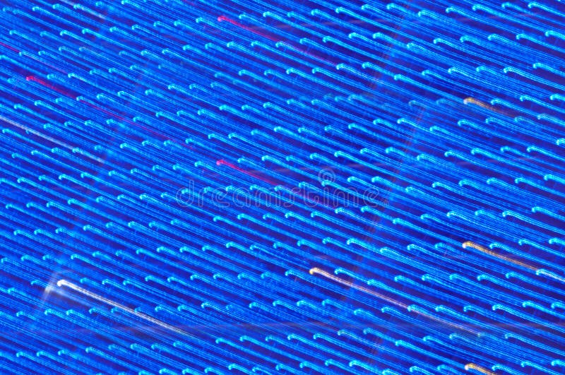 Moving Blue Lights Background. Abstract Backdrop Stock Illustration ...