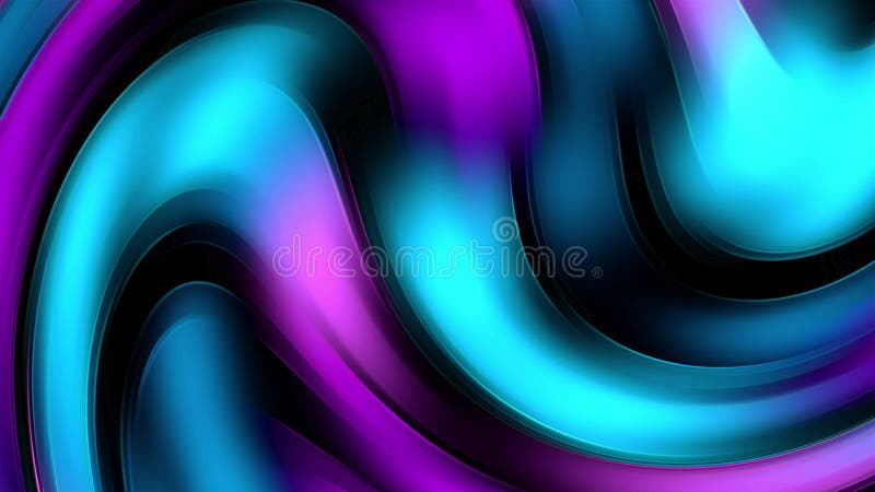 Moving Blue Pink Liquid Neon Background with Smooth Optical Effect ...