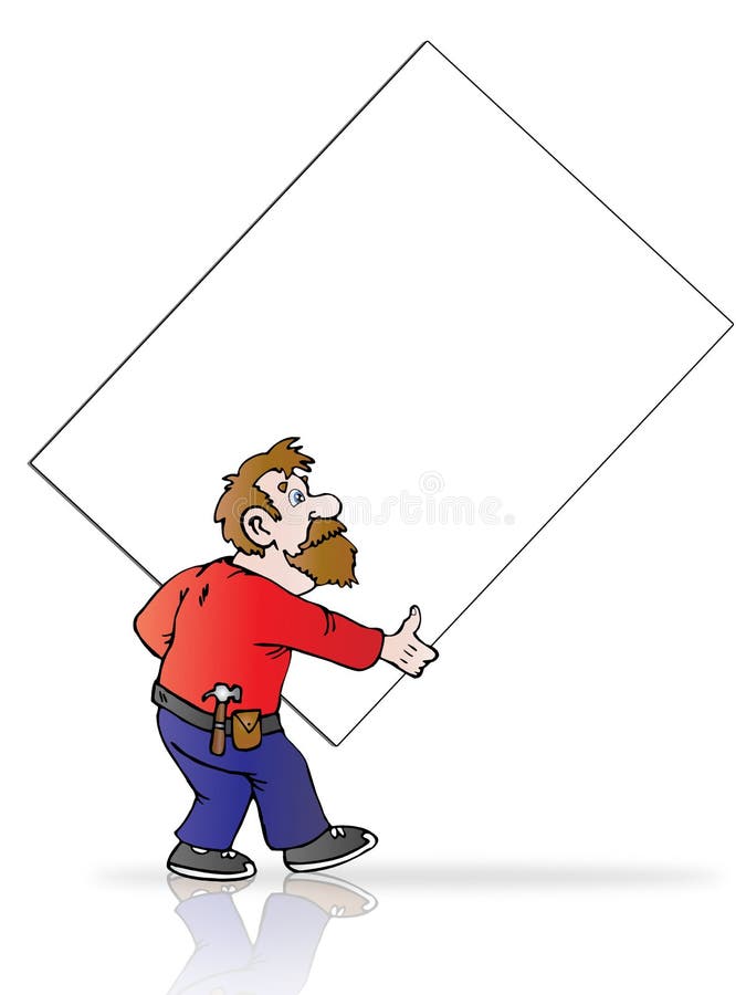 Moving board stock illustration. Illustration of white - 13420420