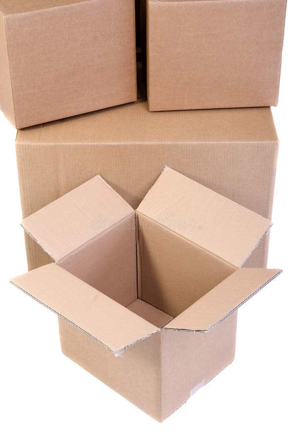 Moving boxes stock photo. Image of companion, adorable - 3222774