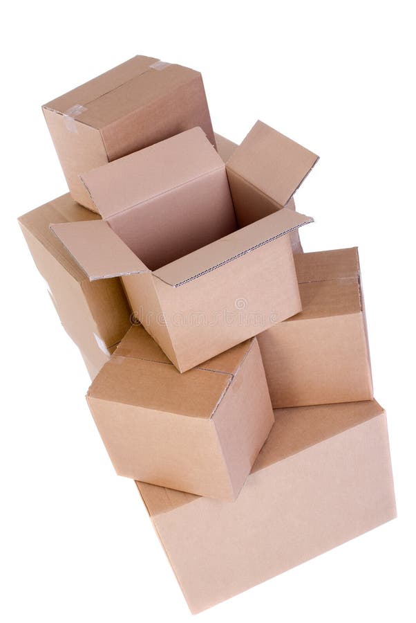 Moving boxes stock photo. Image of companion, adorable - 3222774