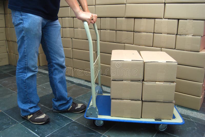Moving boxes stock image. Image of pack, touching, passion - 7343729