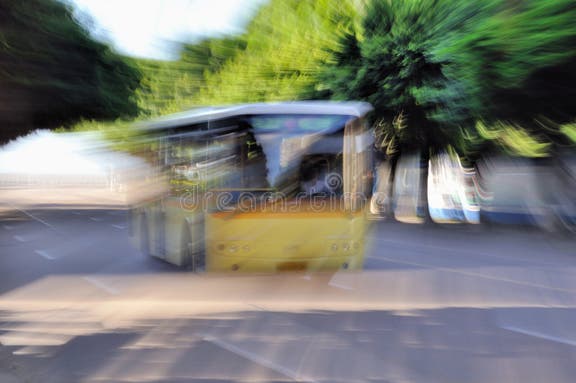 Moving bus stock image. Image of motion, background, ride - 15166383