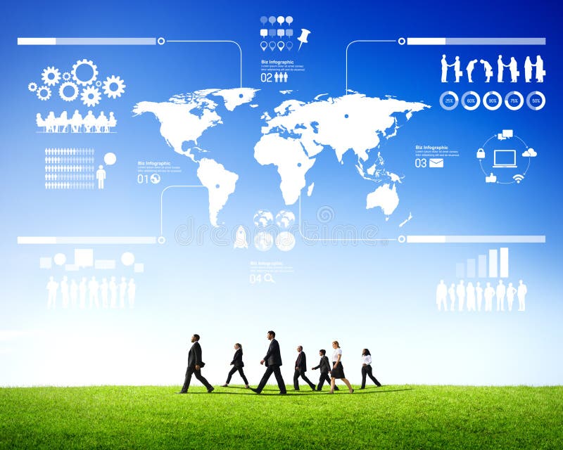 Moving the Business Forward Stock Photo - Image of multiethnic ...