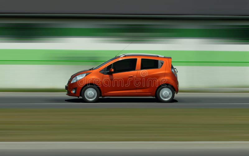 Moving car stock image. Image of asphalt, driver, business - 93784681