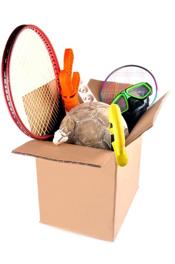 Moving Card Full of Objects Stock Photo - Image of ball, background ...