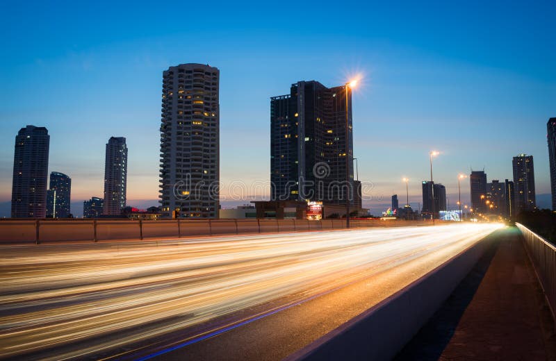 Moving city editorial image. Image of evening, city, light - 83389135