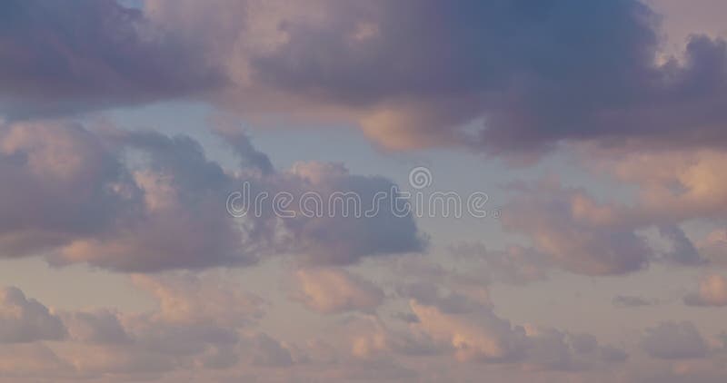 Moving Clouds in the Sky Time Lapse, 4k Video Stock Footage - Video of ...