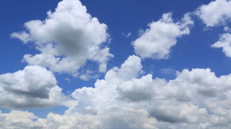 Moving Sky and Clouds Sunny Day Stock Video - Video of planet, ambient ...