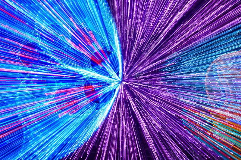 Moving Colored Lights Background. Abstract Backdrop Stock Illustration ...