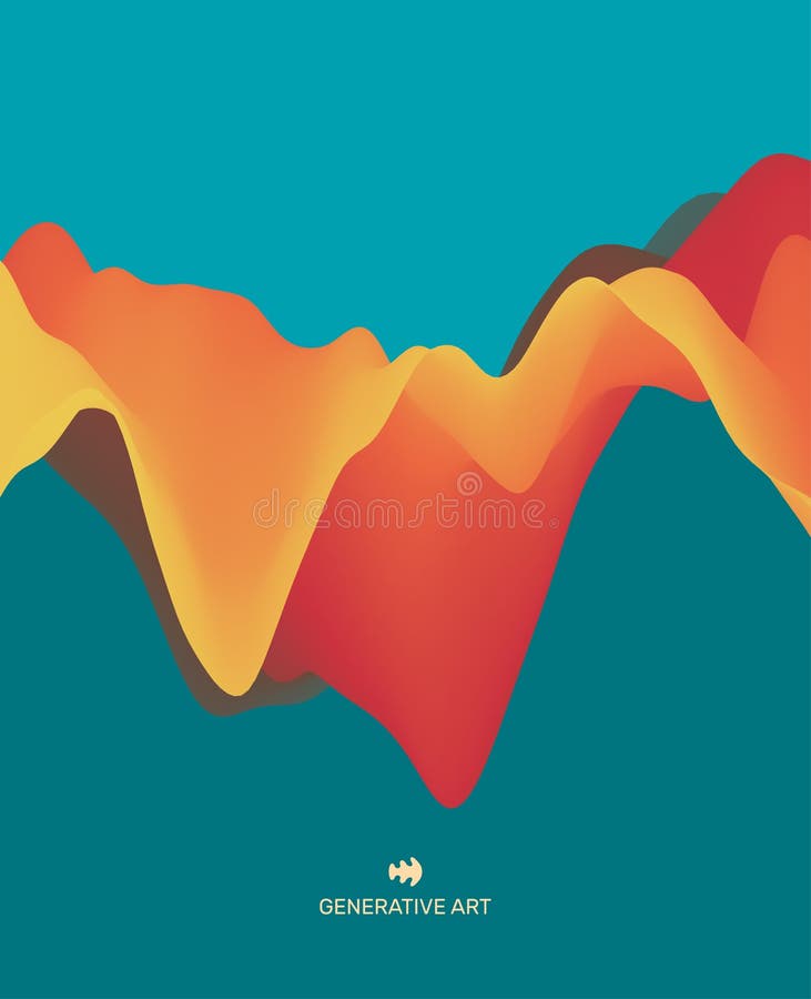 Moving Colorful Abstract Background. Dynamic Effect Stock Vector ...