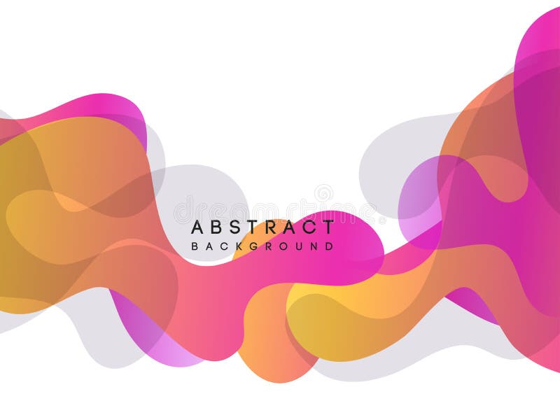 Moving Colorful Abstract Background. Dynamic Effect. Vector ...