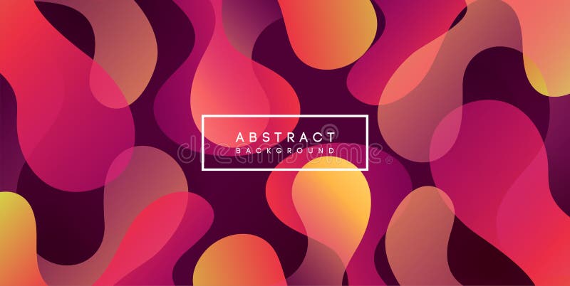 Moving Colorful Abstract Background. Dynamic Effect. Vector ...