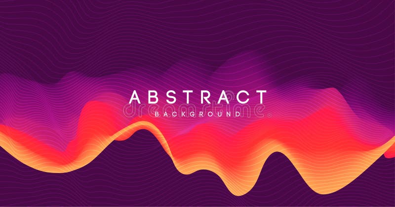 Moving Colorful Abstract Background. Dynamic Effect. Vector ...