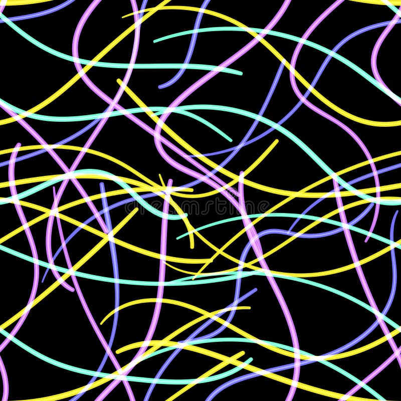 Moving Colorful Lines of Abstract Background Stock Vector ...